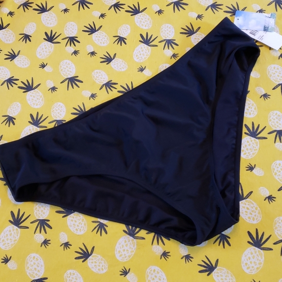 Island Waves | Swim | Island Waves Black Shaper Bikini Swim Bottoms ...